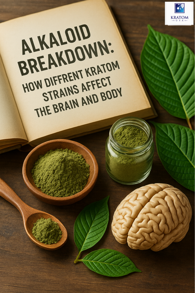 How Different Kratom Strains Affect the Brain and Body | Kratom USA ...